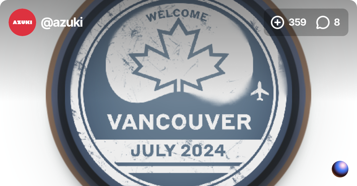 Vancouver Passport Stamp