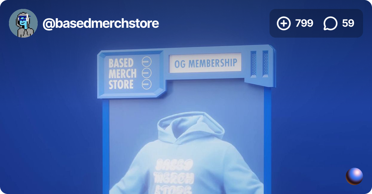 Based Merch Store OG Membership NFT