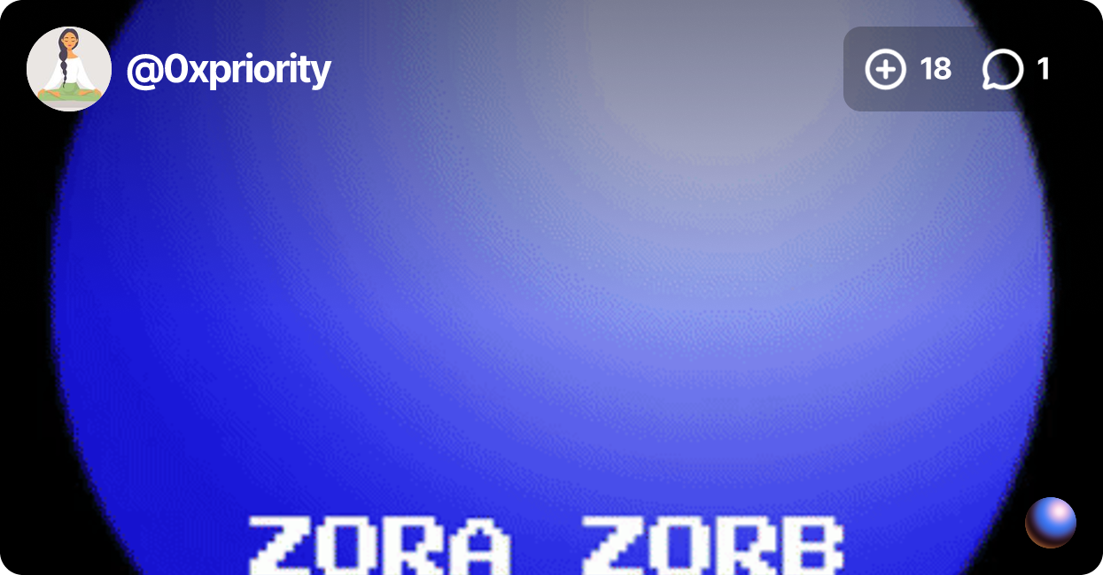 Zora Zorb on Optimism