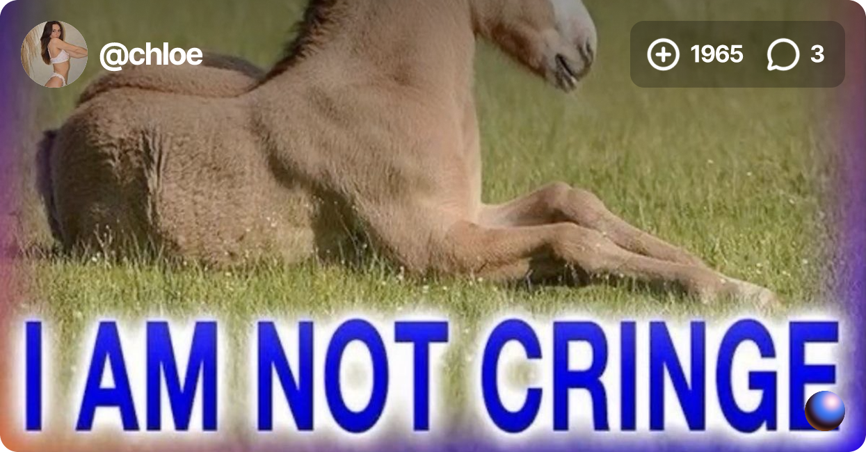 I AM NOT CRINGE 🎀🪞🩰🦢🕯️