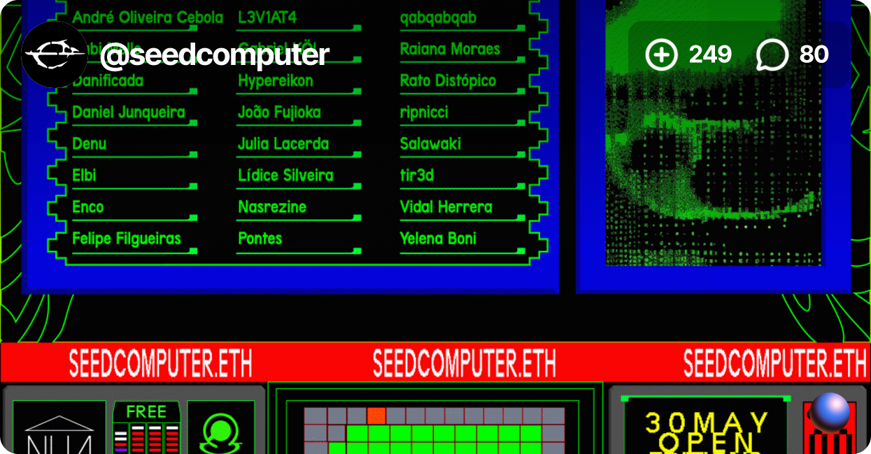 S.E.E.D ZORA COLLECTIVE DROP V2.0